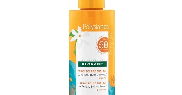 KLORANE POLYSIANES SPRAY SOLAIRE SUBLIME WITH ORGANIC TAMANU & MONOI ...