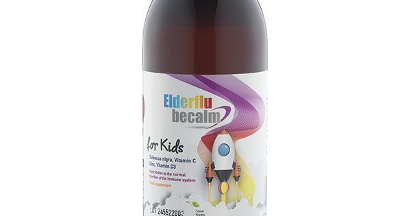 BECALM ELDERFLU KIDS SYRUP 250ml